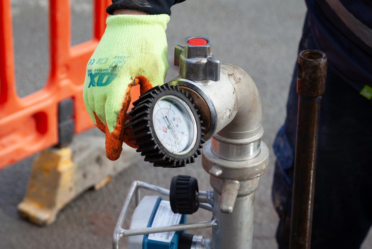 Watermain Pressure and Flow Testing - Pipeline Services
